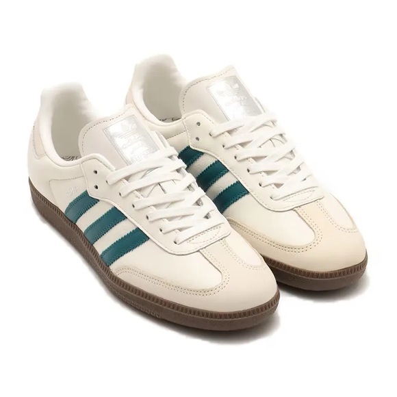 adidas | Shoes | Adidas Ig963 Womens Samba Og White Legacy Teal Size 61 ...